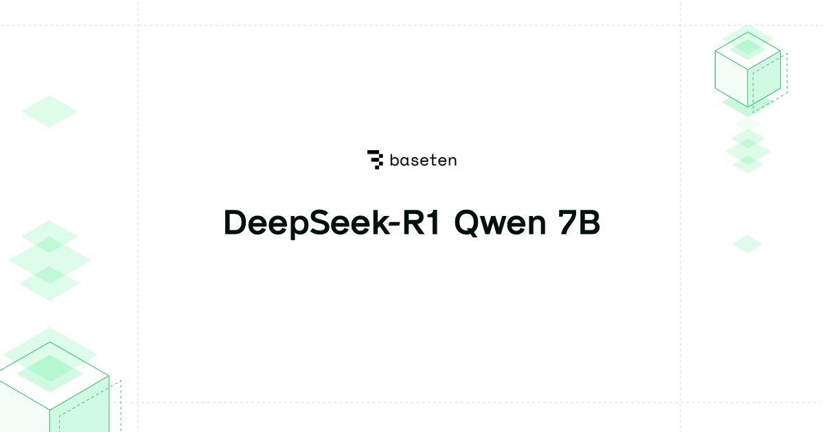 DeepSeek-R1 Qwen 7B | Model library