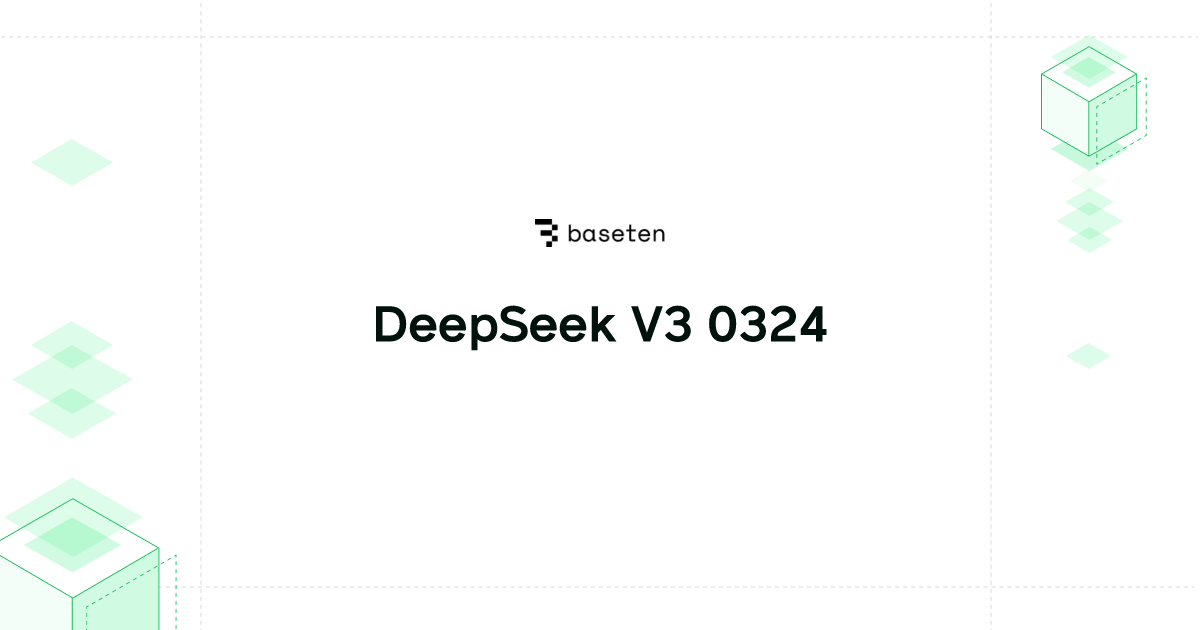 DeepSeek-V3 | Model library