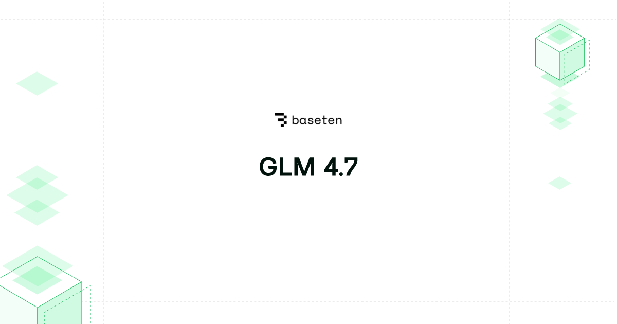 GLM 4.7 | Model library