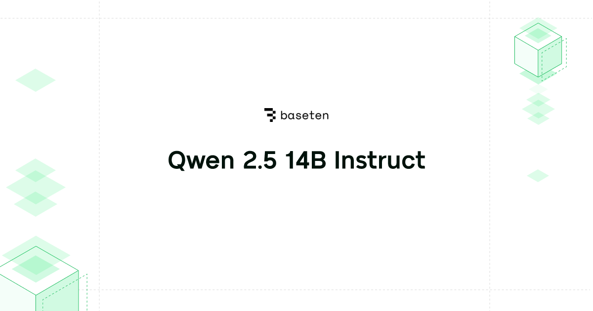 Qwen 2.5 14B Instruct | Model library