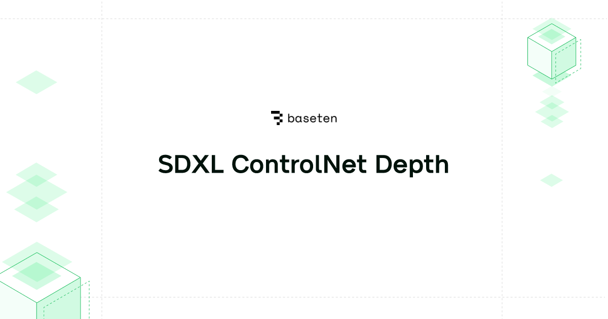 SDXL ControlNet Depth | Model library
