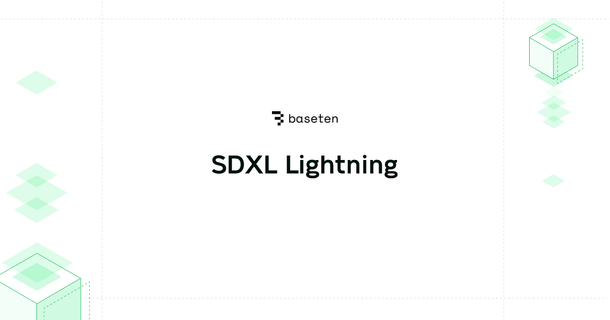 SDXL Lightning | Model library